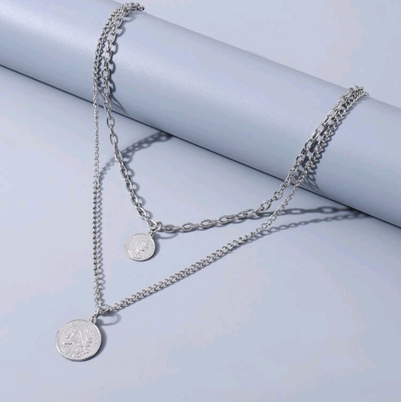Jewelry | Layered Coin Necklace | Poshmark